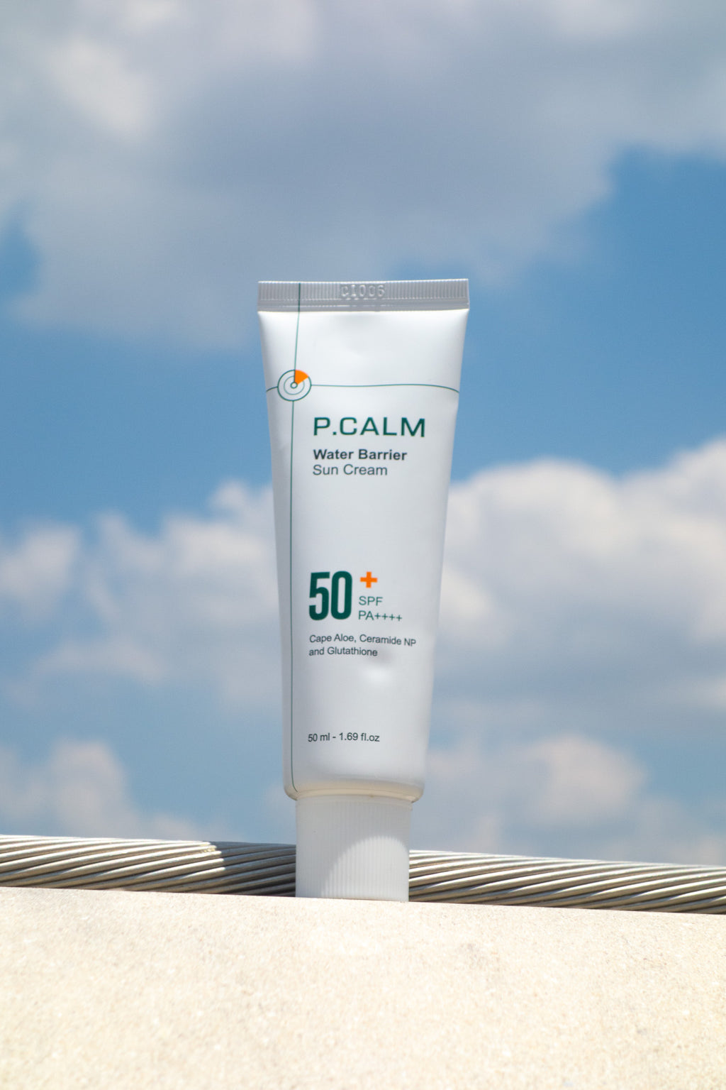 [P.Calm] Water Barrier Sun Cream SPF50+/PA++++ – Sunlatte Shop